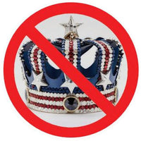 No Kings - Protest \ Yard Sign w Wire Stand 10" x 15" – No Kings USA